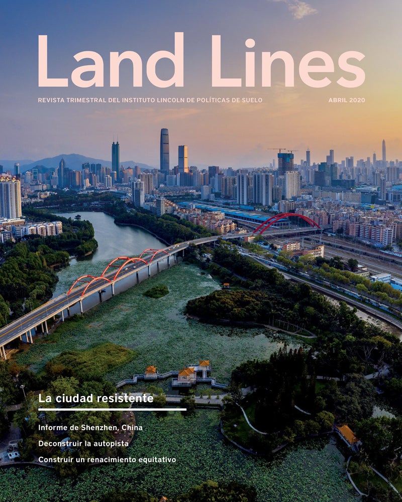 Land Lines, April 2020 - Lincoln Institute of Land Policy