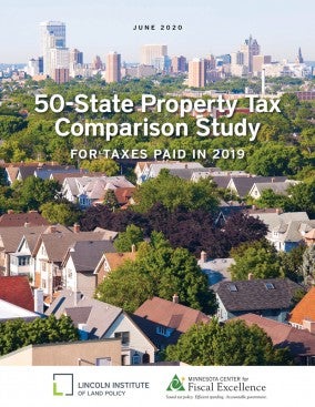 50-State Property Tax Comparison Study - Lincoln Institute of Land Policy